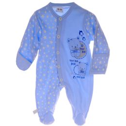 La Bortini Overall Jungen Gr&ouml;&szlig;e 56/62 himmelblau