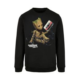 F4NT4STIC Sweatshirt 'Marvel Guardians Of The Galaxy Vol2 Groot Tape' Herren Gr&ouml;&szlig;e XXXL mischfarben / schwarz