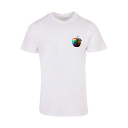 F4NT4STIC Shirt 'Colorfood Collection - Rainbow Apple' Herren Gr&ouml;&szlig;e XS mischfarben / wei&szlig;