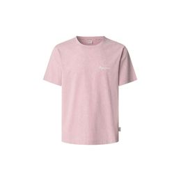 Pepe Jeans T-Shirt 'Terell' Herren Gr&ouml;&szlig;e XL rosa / wei&szlig;