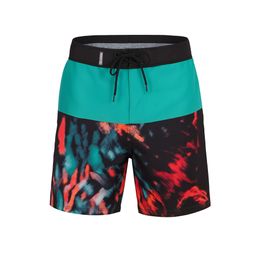 Beco The World Of Aquasports Badeshorts 'Feathers' Herren Gr&ouml;&szlig;e XXL smaragd / mischfarben / schwarz