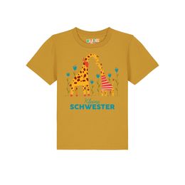 Watabout.kids T-Shirt Jungen Gr&ouml;&szlig;e 134/146 gelbmeliert