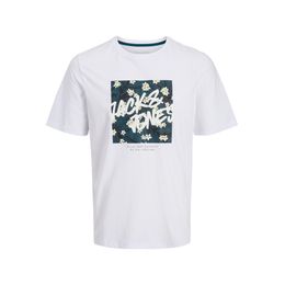 Jack & Jones Jack & Jones T-Shirt 'HAWAII' Herren Gr&ouml;&szlig;e XXL mischfarben / wei&szlig;