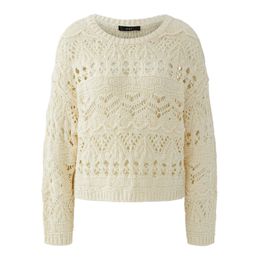Oui Pullover Damen Gr&ouml;&szlig;e XS creme