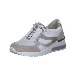Waldl&auml;ufer Waldl&auml;ufer Sneaker 'Clara' Damen Gr&ouml;&szlig;e 38 beige / silber / wei&szlig;