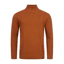 INDICODE Jeans Pullover 'Saini' Herren Gr&ouml;&szlig;e L dunkelorange