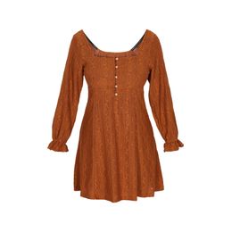 Ebeeza Kleid Damen Gr&ouml;&szlig;e 42 cognac Winterkleid
