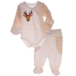 La Bortini Set Jungen Gr&ouml;&szlig;e 50/56 beige