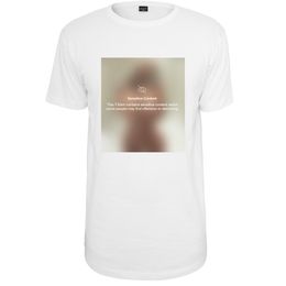 MT Men T-Shirt 'Sensitive Content' Herren Gr&ouml;&szlig;e S schlammfarben / mischfarben / wei&szlig;