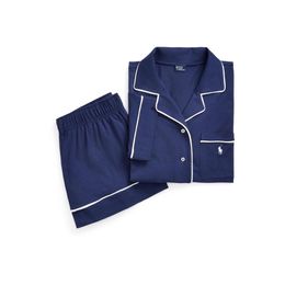 Polo Ralph Lauren Pyjama ' Short Sleeve PJ Set ' Damen Gr&ouml;&szlig;e XS navy Winterkleid