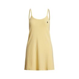 Polo Ralph Lauren Nachthemd ' Slip Dress - Polo Pointelle ' Damen Gr&ouml;&szlig;e M gelb