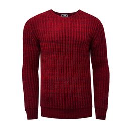 Rusty Neal Pullover Herren Gr&ouml;&szlig;e M rot / schwarz