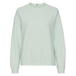 Camel Active Langarm Sweatshirt aus reiner Baumwolle Damen Gr&ouml;&szlig;e M hellgr&uuml;n