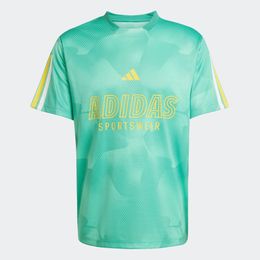 adidas Sportswear Funktionsshirt 'Tiro' Herren Gr&ouml;&szlig;e XXL t&uuml;rkis / gelb / mint