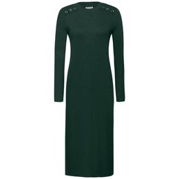 Street One Kleid Damen Gr&ouml;&szlig;e 42 dunkelgr&uuml;n Winterkleid