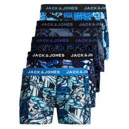 Jack & Jones Jack & Jones Unterhosen 'JJJacvel' Herren Gr&ouml;&szlig;e L blau / azur / schwarz / wei&szlig;
