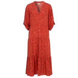 Cellbes Of Sweden Kleid Damen Gr&ouml;&szlig;e 46/48 rot / orangerot Winterkleid