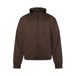 SikSilk Sweatjacke Herren Gr&ouml;&szlig;e S braun