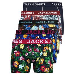 Jack & Jones Jack & Jones Boxershorts 'JJJacvel' Herren Gr&ouml;&szlig;e XL navy / gelb / gr&uuml;n / schwarz