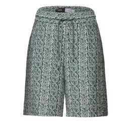 Cecil Shorts Damen Gr&ouml;&szlig;e 34 grau / gr&uuml;n