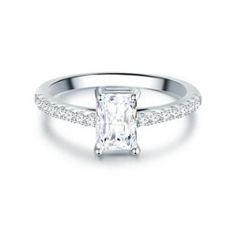 Trilani Ring Damen Gr&ouml;&szlig;e 52 silber