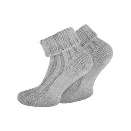 Normani Socken Damen Gr&ouml;&szlig;e 39/42 hellgrau