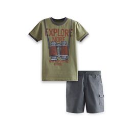 Denokids Set 'Explore' Jungen Gr&ouml;&szlig;e 140 khaki
