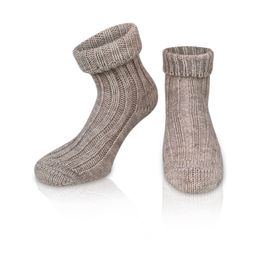 Normani Socken Damen Gr&ouml;&szlig;e 35/38 beige