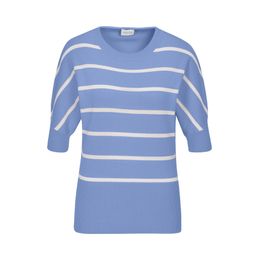 Madeleine Mode Madeleine Pullover Damen Gr&ouml;&szlig;e XS royalblau / wei&szlig;