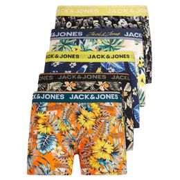 Jack & Jones Jack & Jones Unterhosen 'JJJacvel' Herren Gr&ouml;&szlig;e XXL gelb / orange / schwarz / wei&szlig;