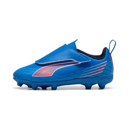 Puma Fu&szlig;ballschuh 'Ultra 6 Play' Jungen Gr&ouml;&szlig;e 31 blau / knallrot / wei&szlig;