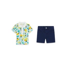 Guess Set Jungen Gr&ouml;&szlig;e 62 navy / t&uuml;rkis / hellblau / gelb