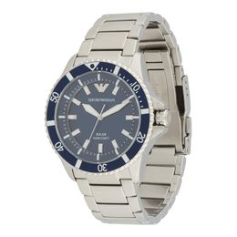Emporio Armani Analoguhr Herren Gr&ouml;&szlig;e One Size navy / silber