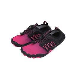 Freiluftkind Sportlicher Schn&uuml;rschuh 'Freiluftkind Tokai rutschfeste universal Barfu&szlig;schuhe' Herren Gr&ouml;&szlig;e 50 pink