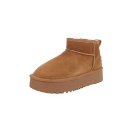 Ital-Design Boots Damen Gr&ouml;&szlig;e 42 camel Winterschuhe