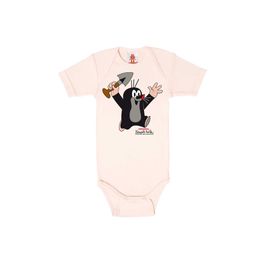 logoshirt Babybody mit Print Der kleine Maulwurf Jungen Gr&ouml;&szlig;e 98/104 hellpink