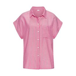 Lascana Bluse Damen Gr&ouml;&szlig;e XXL/XXXL pink / wei&szlig;