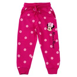 Disney Hose M&auml;dchen Gr&ouml;&szlig;e 128 pink / altrosa / schwarz