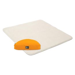 YOGISTAR.COM Yoga-Set 'Meditation Natur' Herren Gr&ouml;&szlig;e One Size orange / offwhite