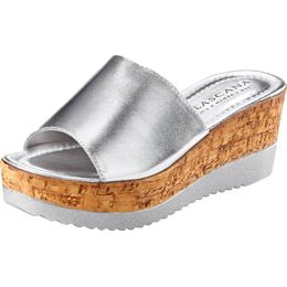 Lascana Pantolette Damen Gr&ouml;&szlig;e 37 silber