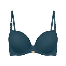 Triumph B&uuml;gel-Bikini-Top ' Summer Twist ' Damen Gr&ouml;&szlig;e 75 dunkelblau