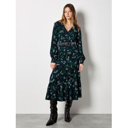 Apricot Kleid Damen Gr&ouml;&szlig;e 44 navy / grasgr&uuml;n / pastellgr&uuml;n / schwarz Winterkleid