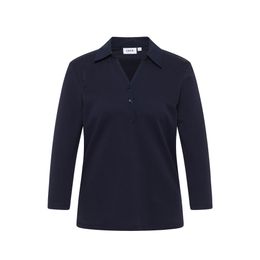 Cecil Poloshirt Damen Gr&ouml;&szlig;e XL dunkelblau