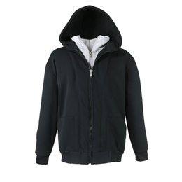LAVECCHIA Sweatjacke 'LV-109' Herren Gr&ouml;&szlig;e 8XL black denim