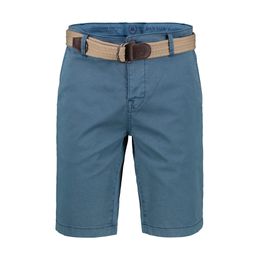Lerros Chino-Bermuda mit G&uuml;rtel, in Gro&szlig;en Gr&ouml;&szlig;en ' ' Herren Gr&ouml;&szlig;e 42 blau