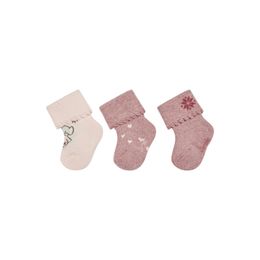 Sterntaler Socken Jungen Gr&ouml;&szlig;e 18 beige / rosa / altrosa