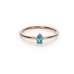 Paul Hewitt Ring Damen Gr&ouml;&szlig;e 58 blau / ros&eacute;