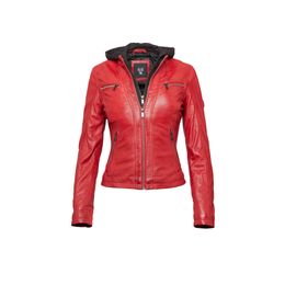H.I.S. H.I.S Lederjacke Damen Gr&ouml;&szlig;e L rot