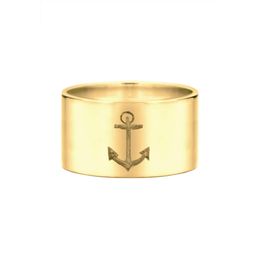 Elli Ring 'Anker' Damen Gr&ouml;&szlig;e 58 gold