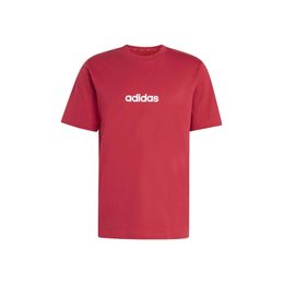 adidas Sportswear Funktionsshirt 'Lin Sj' Herren Gr&ouml;&szlig;e XXL rot / wei&szlig;